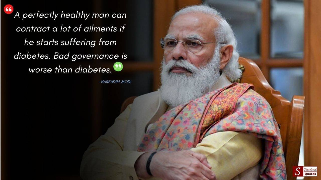 Top 30 Inspirational Narendra Modi Quotes - ShortGoodQuotes