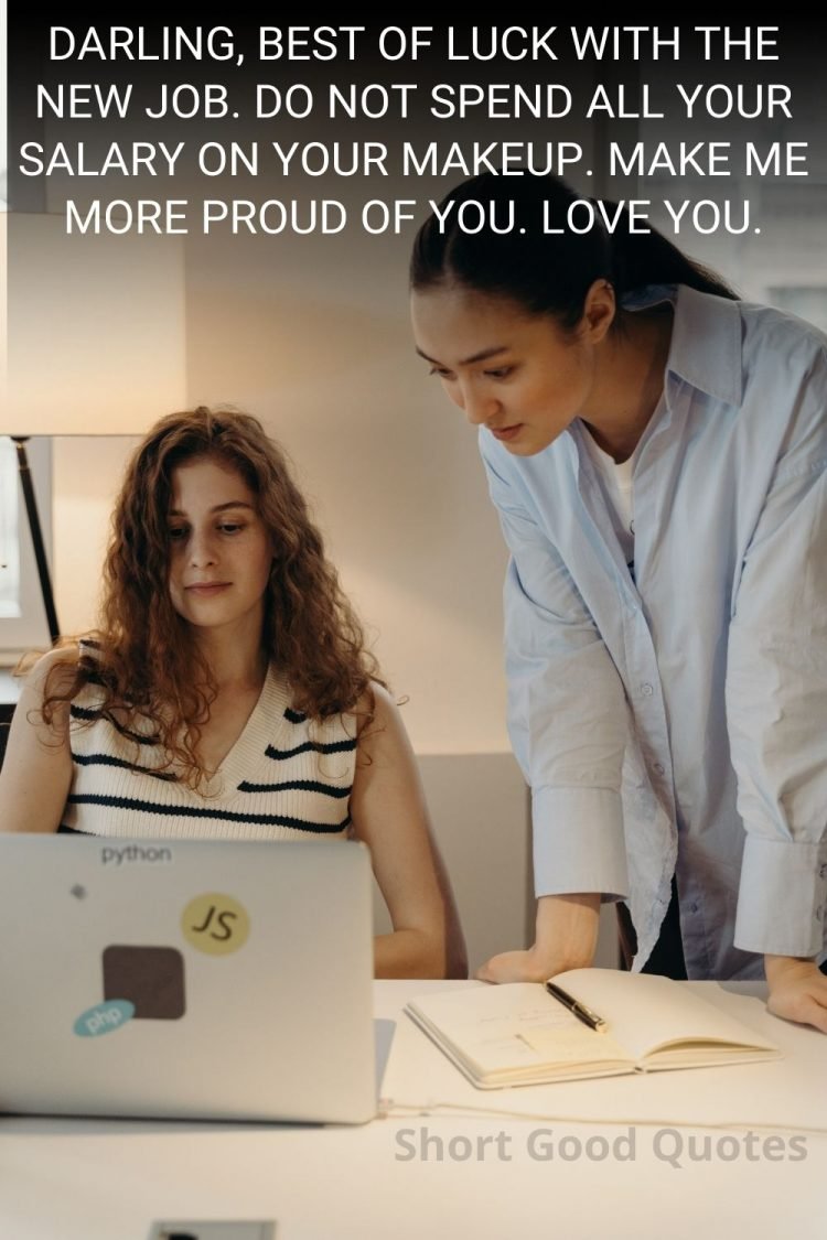 Funny Good Luck Messages for New Job