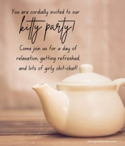 Best Ladies kitty party invitation messages,Let's Celebrate Together ...